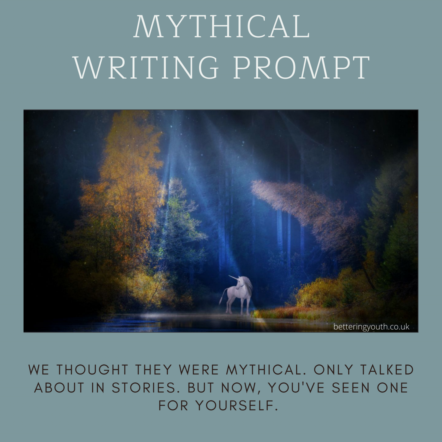 Creative Writing Prompts: Myths, Magic and Mayhem - Bettering Youth