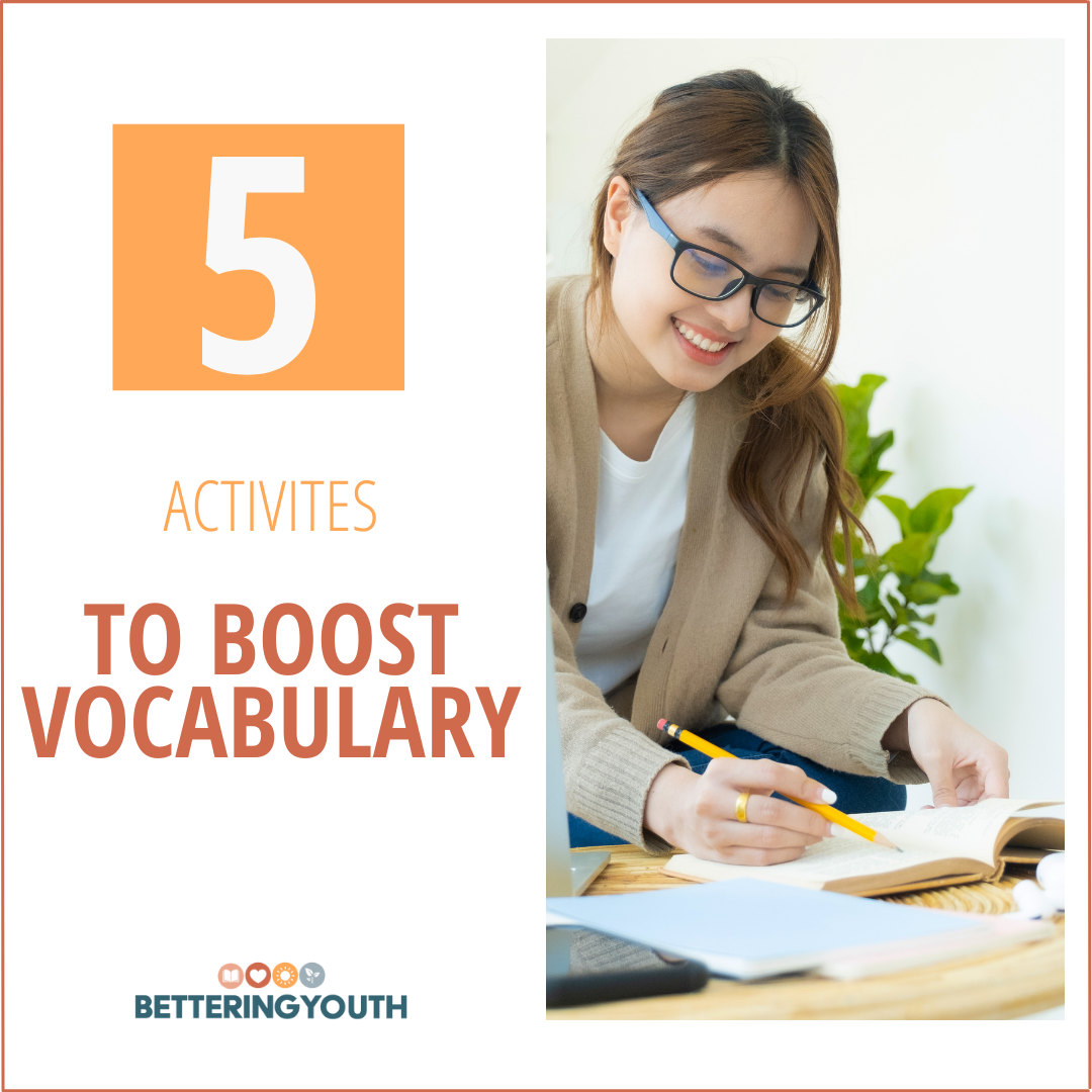 5 Easy vocabulary activities for developing learners - Bettering Youth