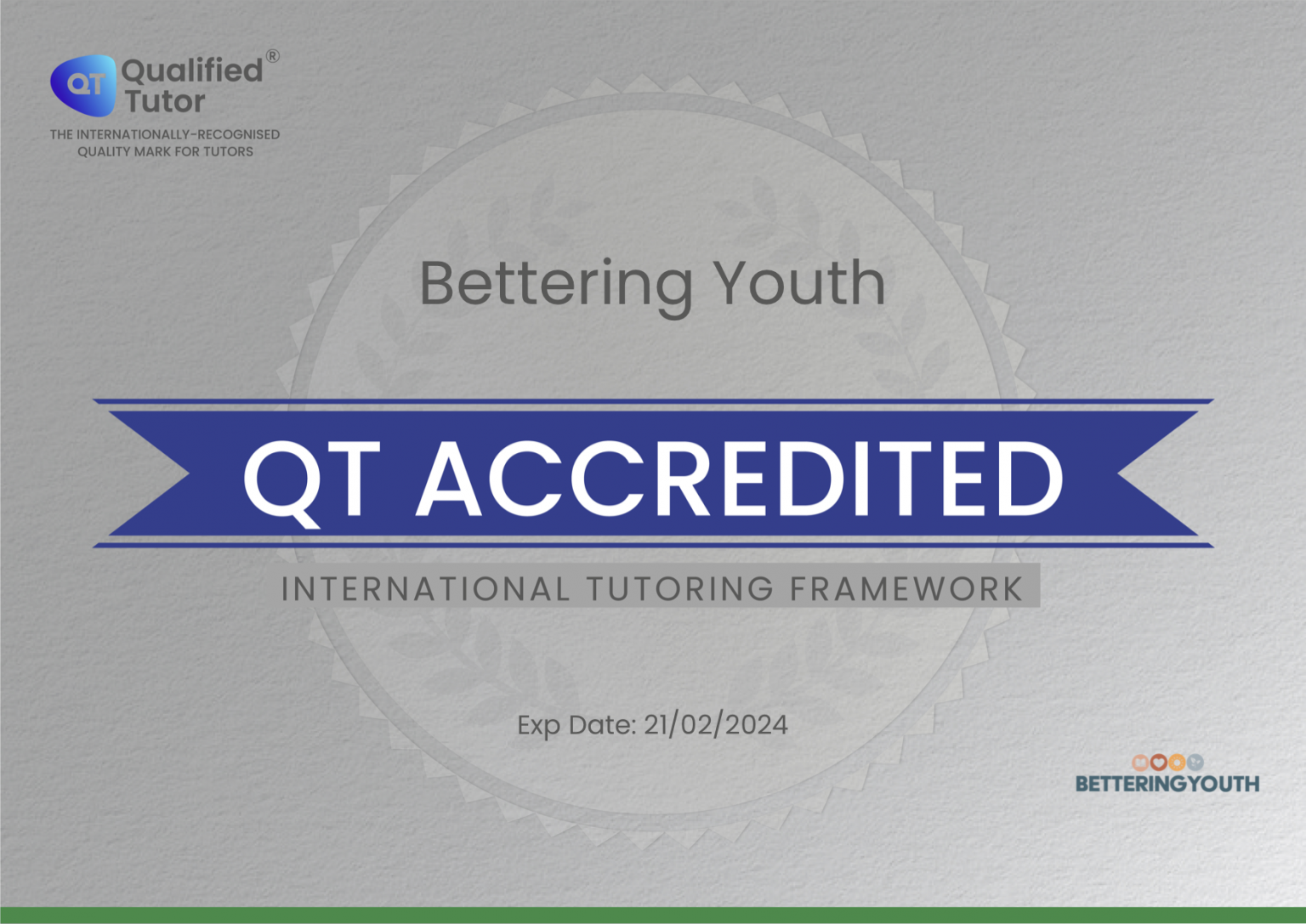Tutors who are Safe, Skilled Supported - Bettering Youth