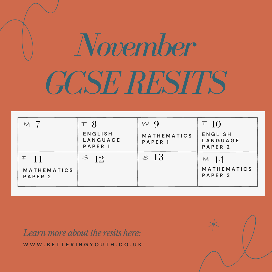 A Second Chance for Success: GCSE Resits with Bettering Youth ...